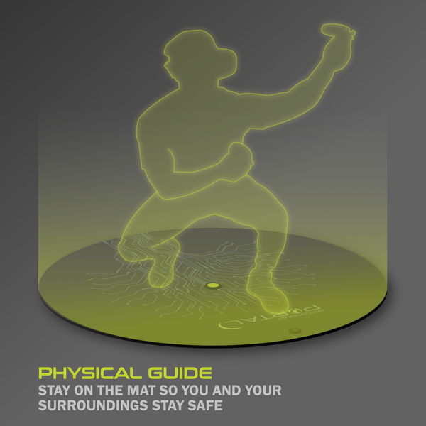 42" Portal - Large Floor Mat for Virtual Reality Gaming – Proximat